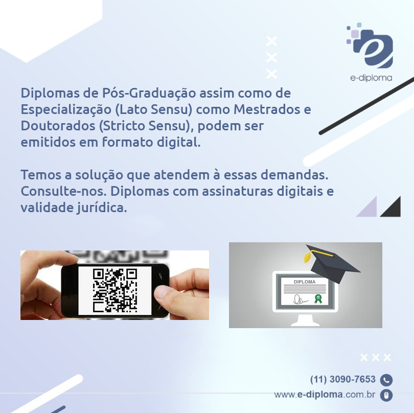 e-diploma - Assinaturas e Diplomas Digitais (Diploma Digital MEC)